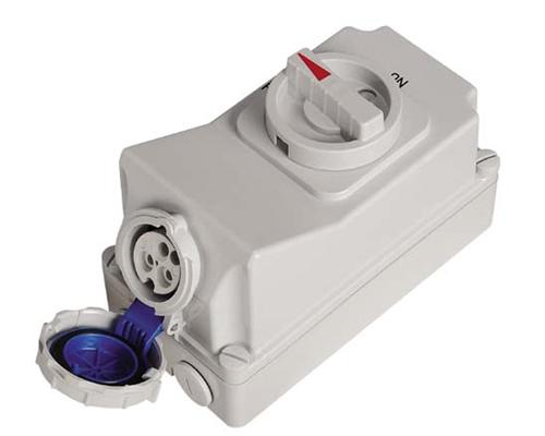 Static Series IP67 Industrial Electrical Interlocked Switch Socket ...