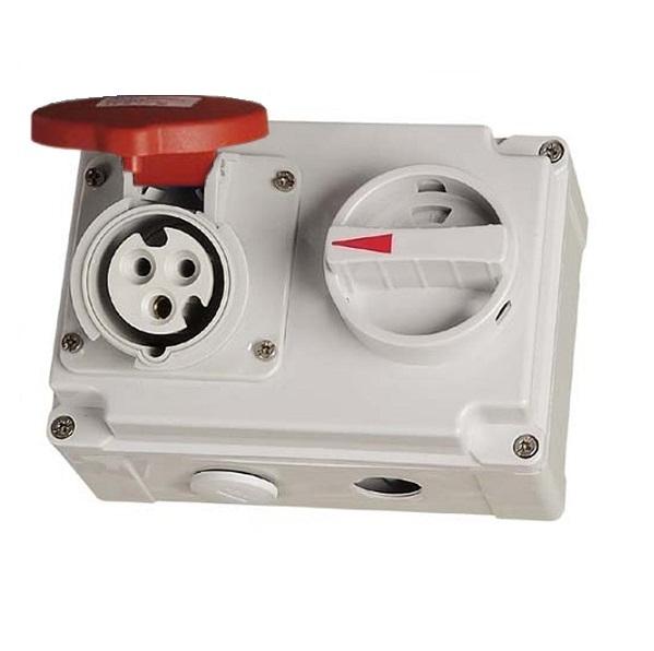Static Series Industrial Electrical Interlocked Switch Socket VKPI42S ...