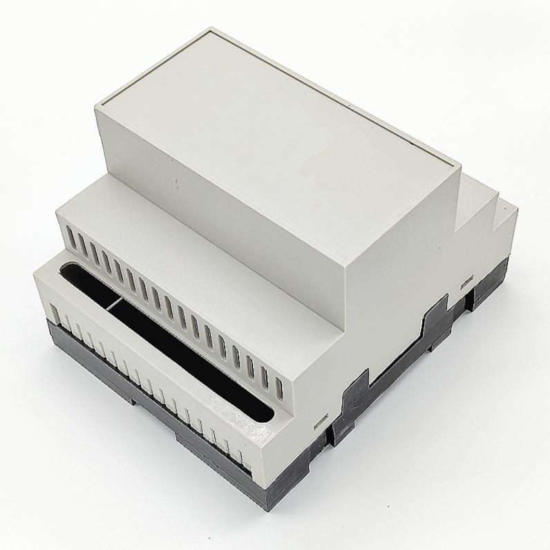 StepRail Series DIN Rail Enclosure VD2A 16+16 Terminal Open Type - VK ...